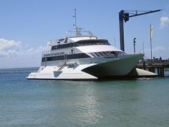 Brisbane to Tangalooma - one way to travel via ferry
