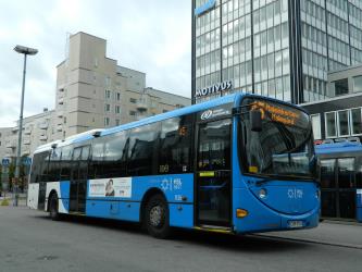 Bus de Radisson Blu Aleksanteri Hotel, Helsinki à Église Temppeliaukio ...